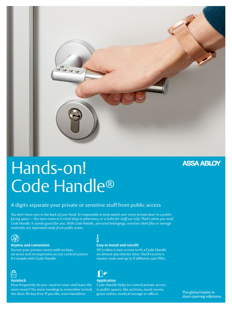 Code Handle - EUR - Datasheet | PDF