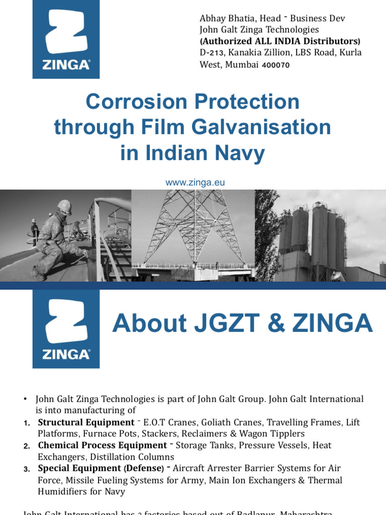 JGZT Zinga Presentation For Navy Compressed | PDF