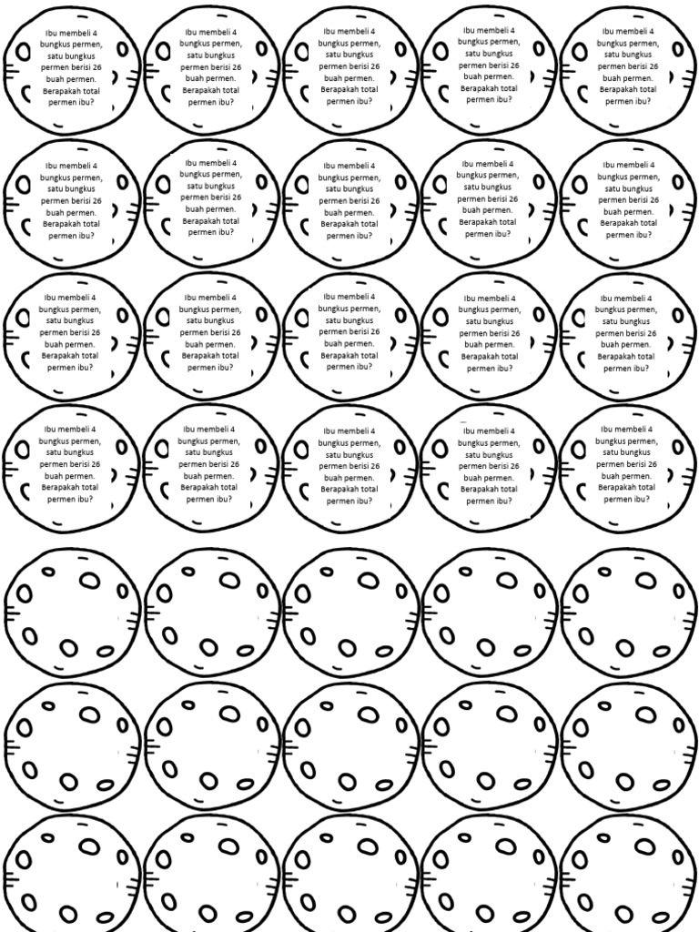 Hidden Cookies Math Soal Cerita | PDF