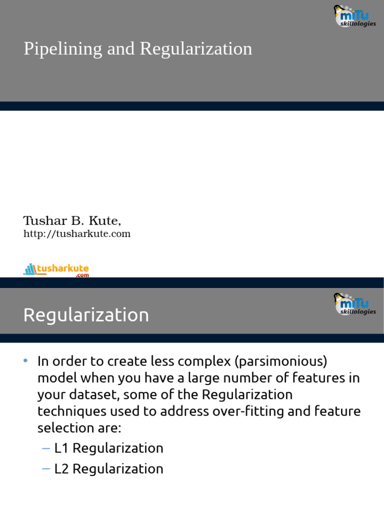 32 - Regularization | PDF