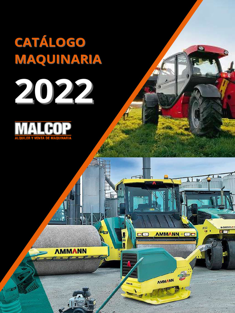 Catálogo Completo Maquinaria Malcop 2023 | PDF
