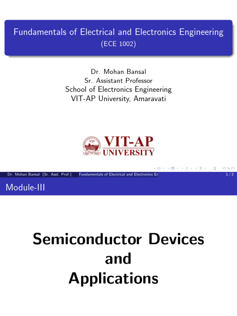 Lec-3 Problems on PN Diode | PDF