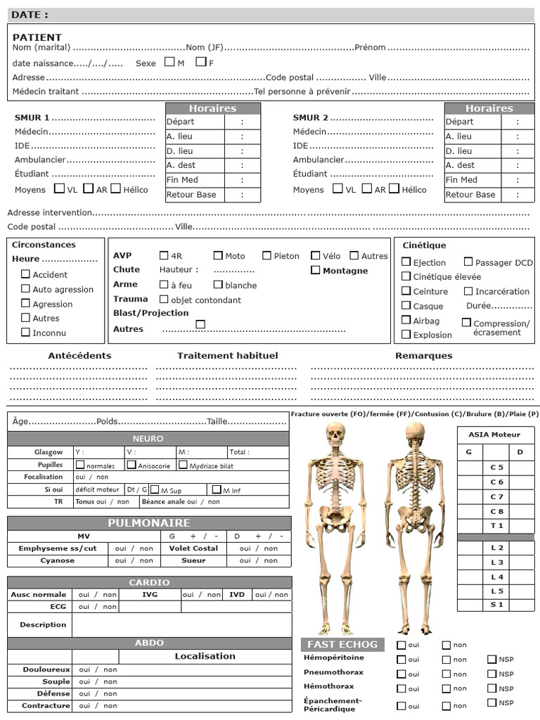 FICHE-SMUR - DV - 2 (1) - 1-Pages | PDF
