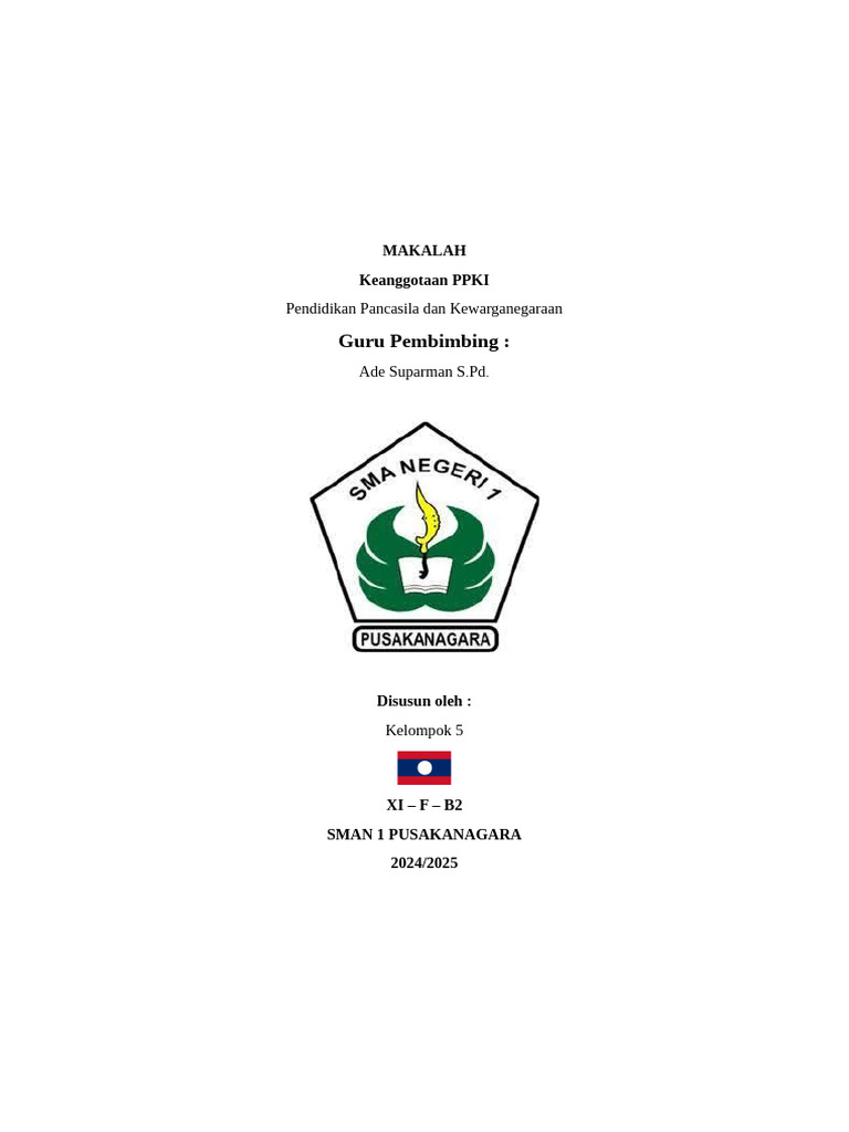Makalah PPKN Ppki | PDF