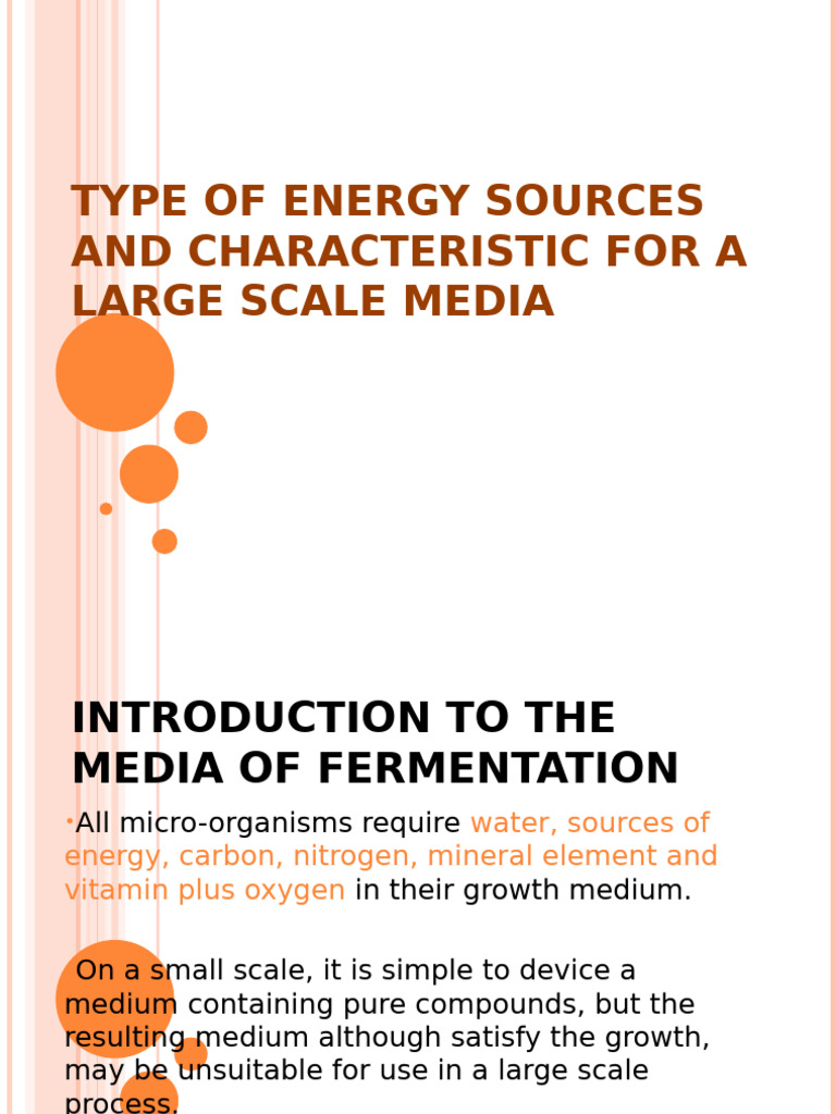 Media Formulations | PDF