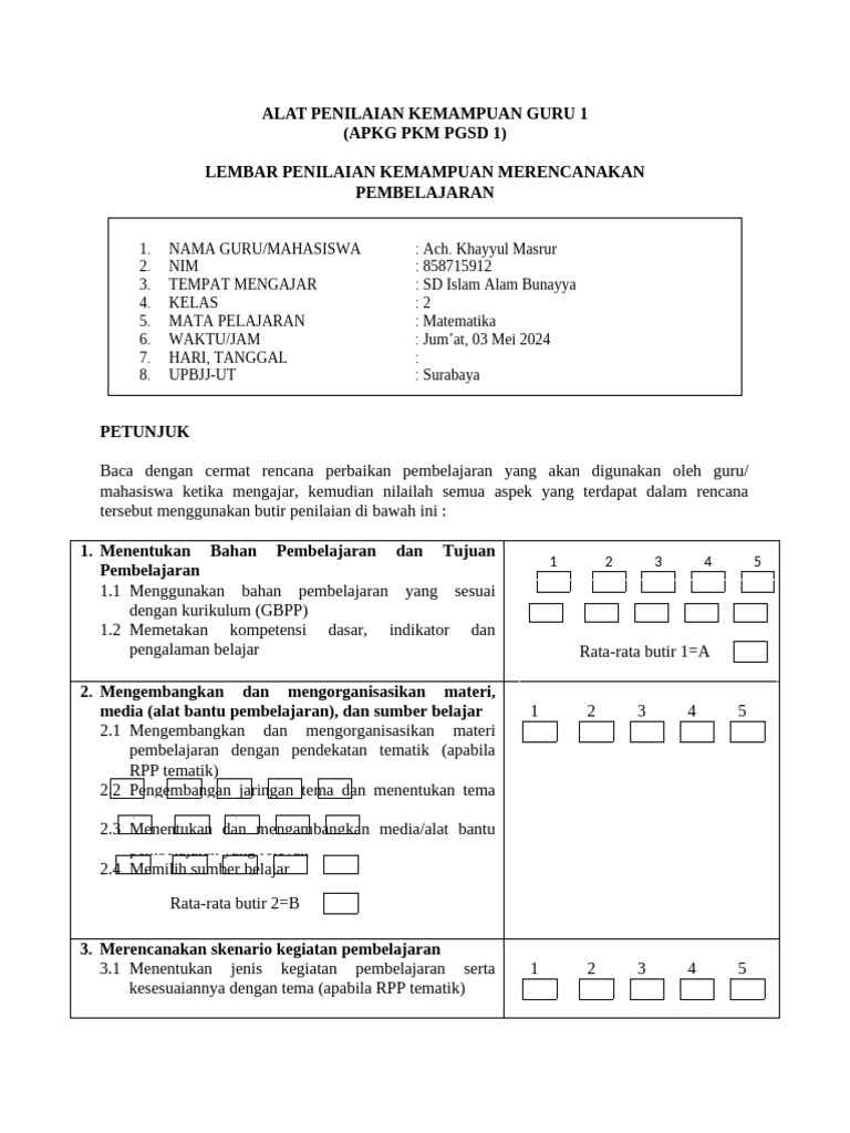 Apkg PKM MTK 3 | PDF