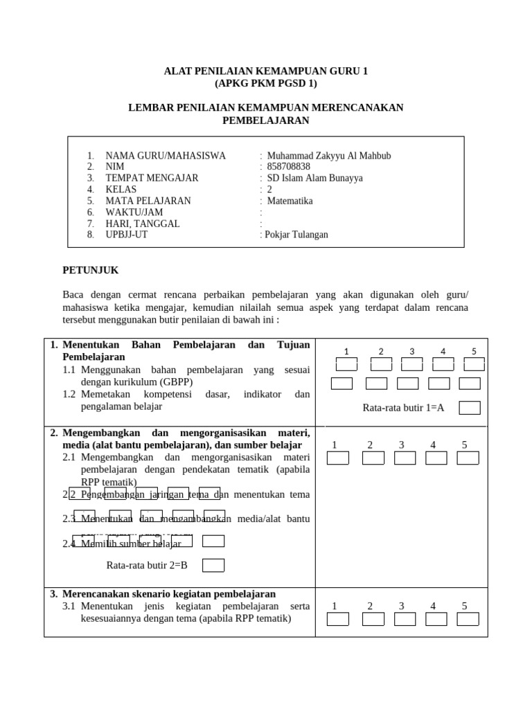 Apkg PKM 1 Dan 2 | PDF