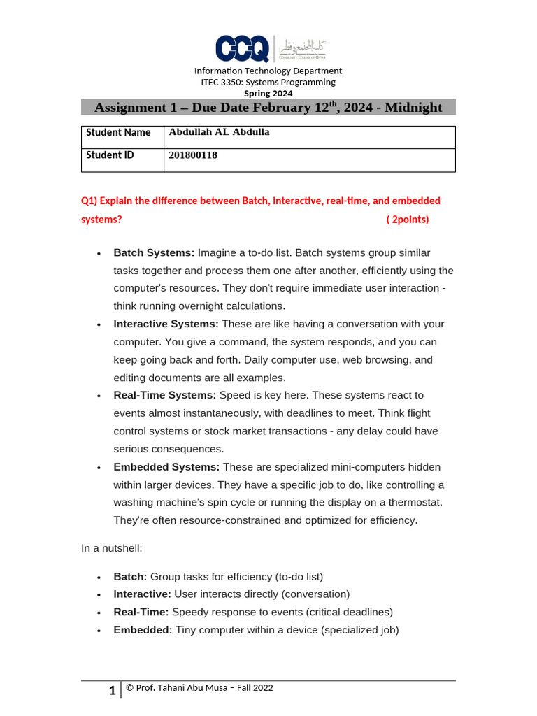 Assignment 1 3 | PDF