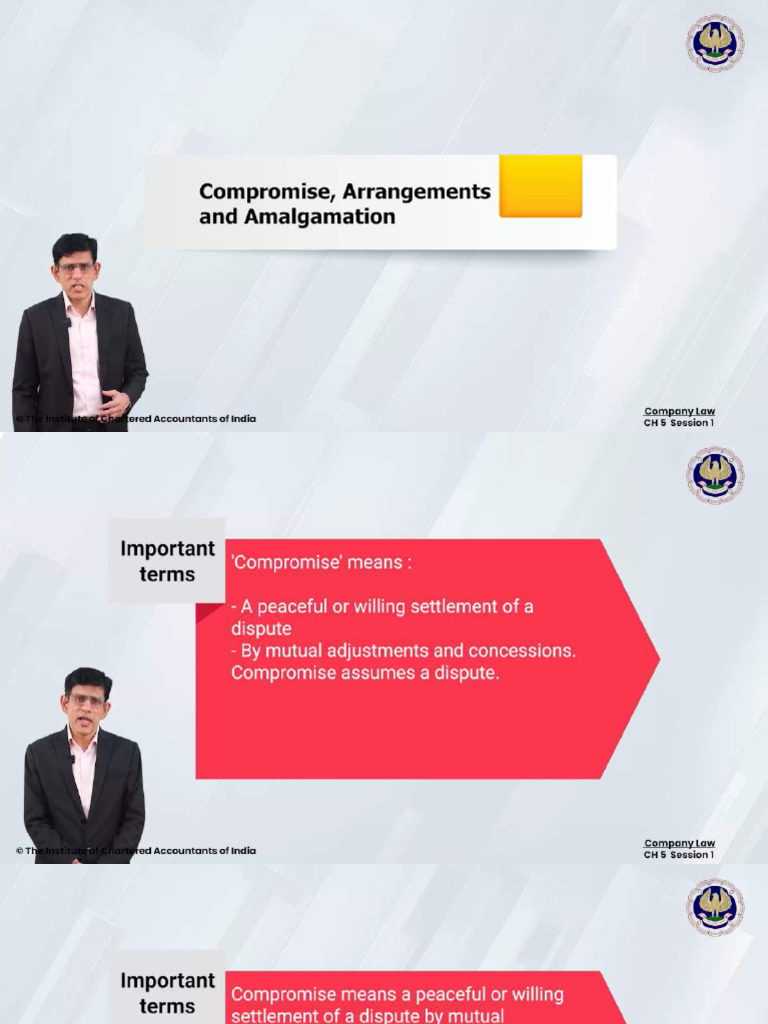 ICAI SPOM PPT Set A CH 25 - Comprises | PDF