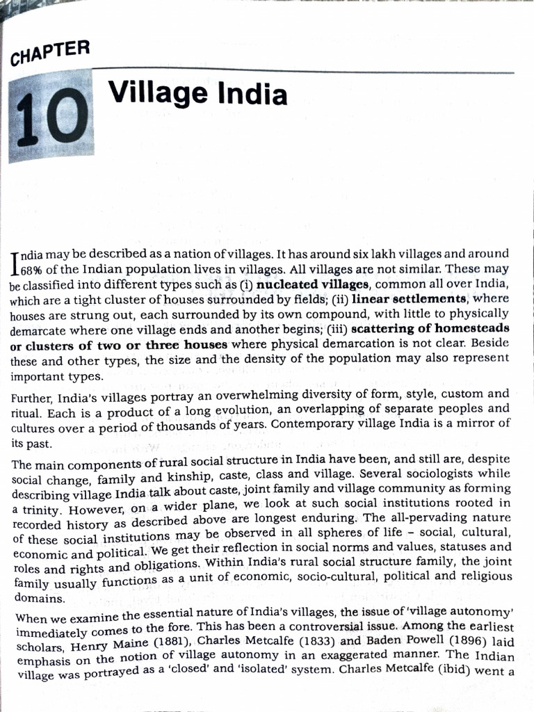 Indian Village | PDF