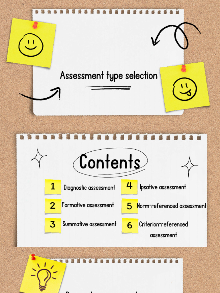 Types of Educational Assessments Explained | PDF