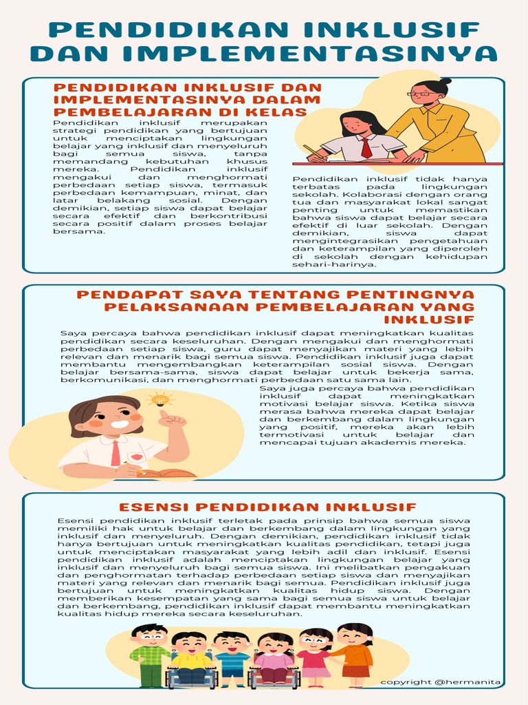 Seberapa Pentingkah Pelaksanaan Pendidikan Inklusif | PDF