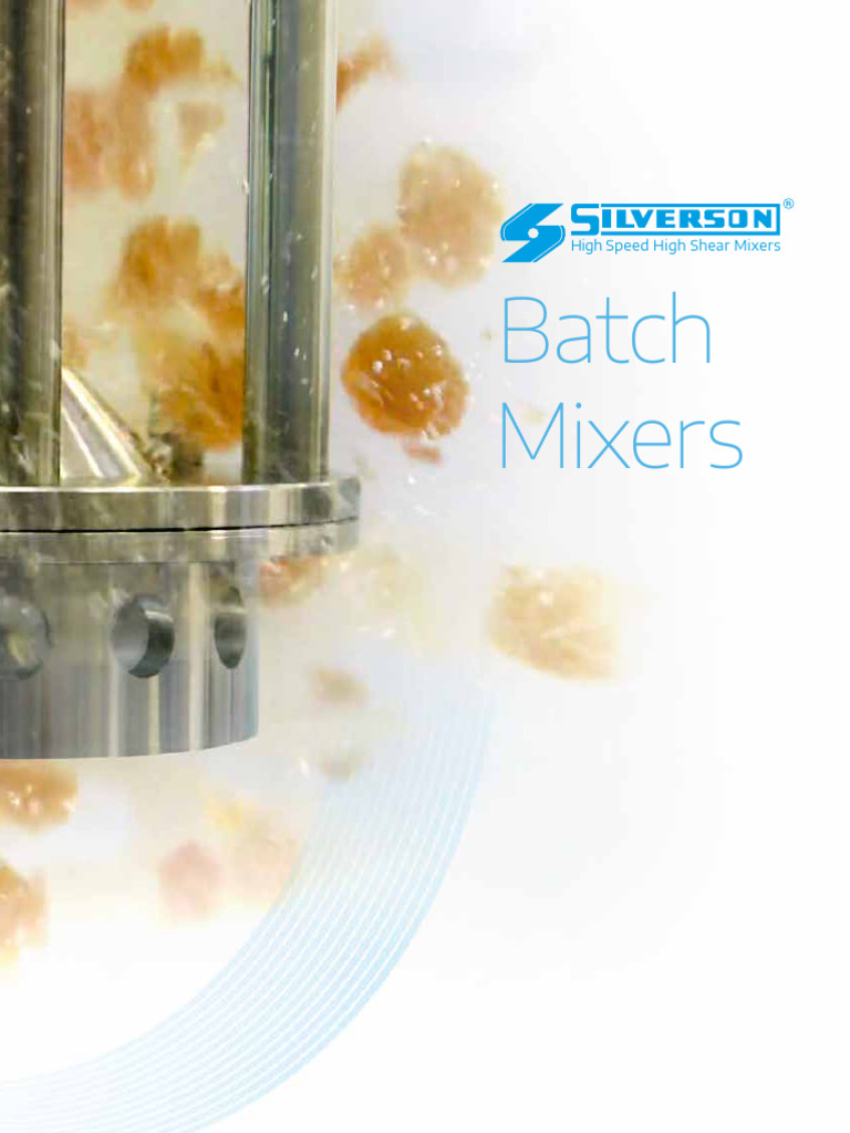 Silverson_Brochure_Batch_Mixers_US | PDF