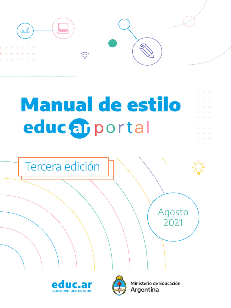 Manual de Estilo Del Portal Educar Ed3 2 | PDF
