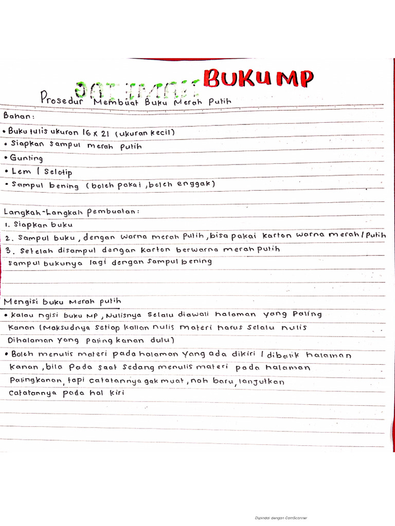 PANDUAN BUKU MP DAN NAME TAG-1 | PDF