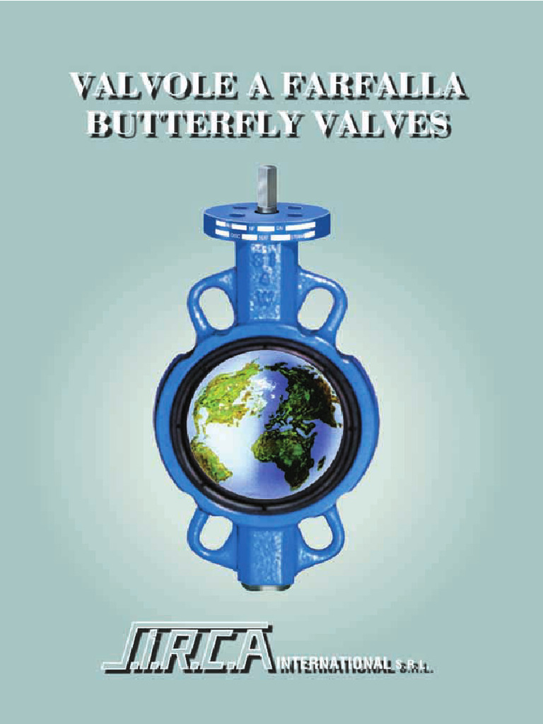 Sirca Butterfly Valve Catalog | PDF