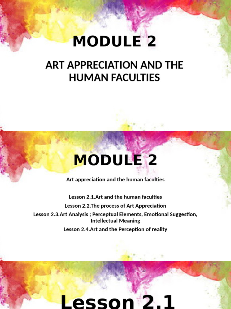 Art Appreciation 090418 | PDF