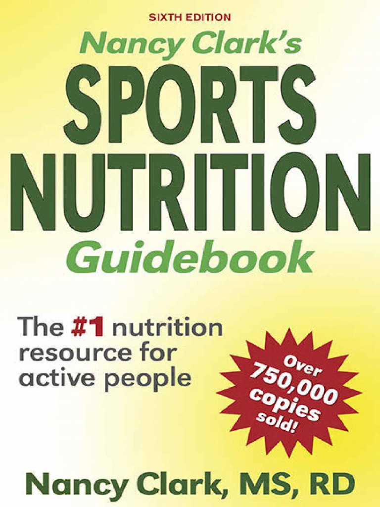 Nancy Clark - Nancy Clark's Sports Nutrition Guidebook-Human Kinetics ...