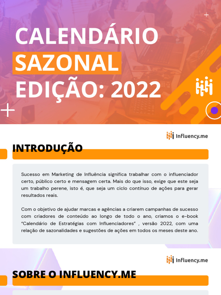 Calendário Sazonal | PDF