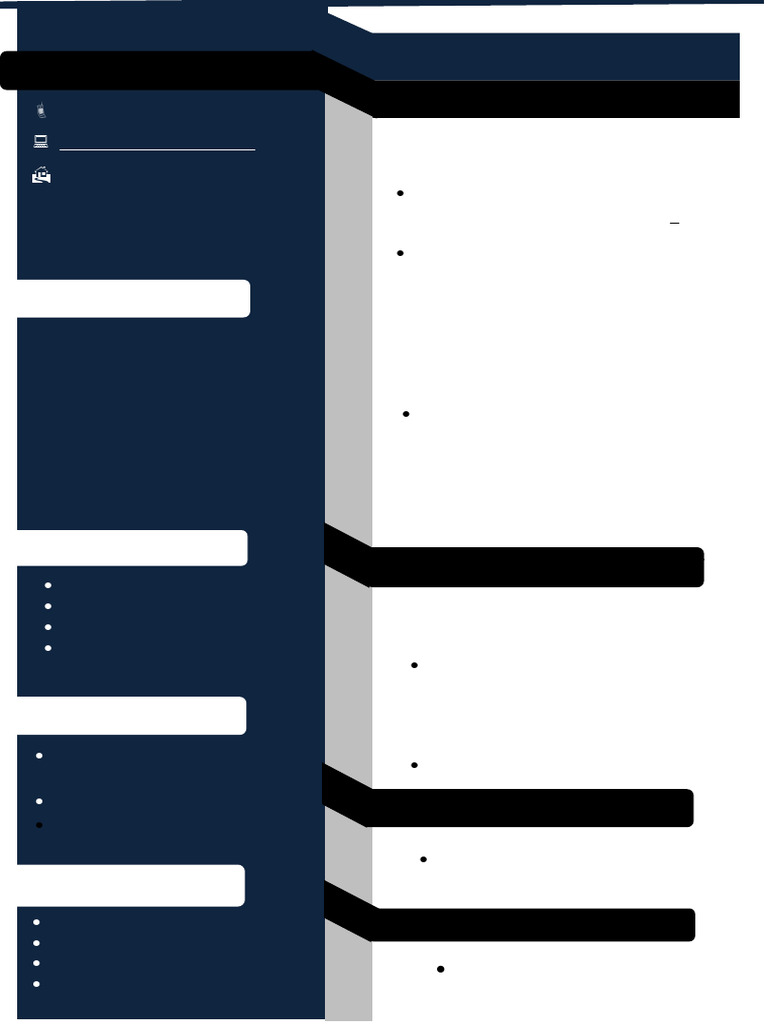 Cv-Novo Model - 4 | PDF