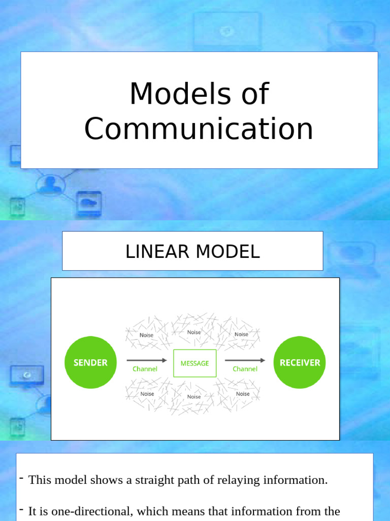 Models of Communication | PDF