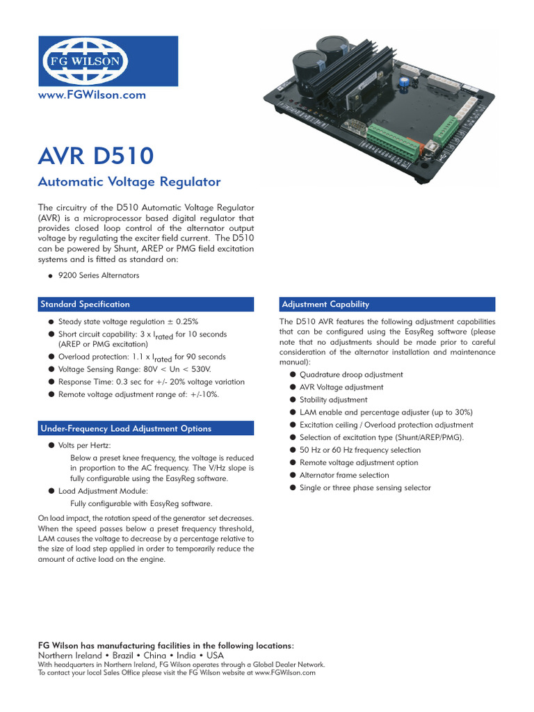 Avr D510 (GB) (0312) | PDF