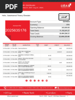 Gtbank Statement | PDF