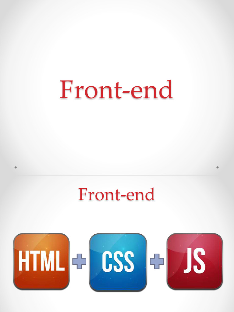 Frontend 161011205424 | PDF