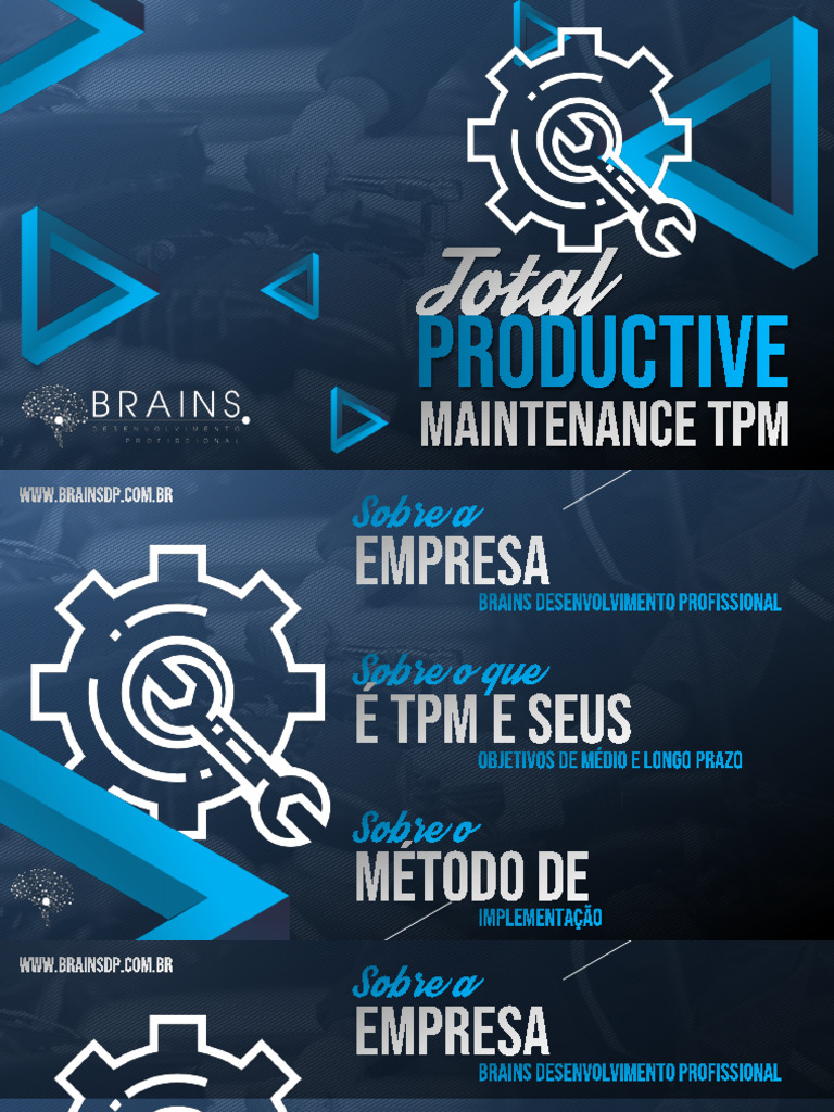 Treinamento Completo TPM Rev00 | PDF