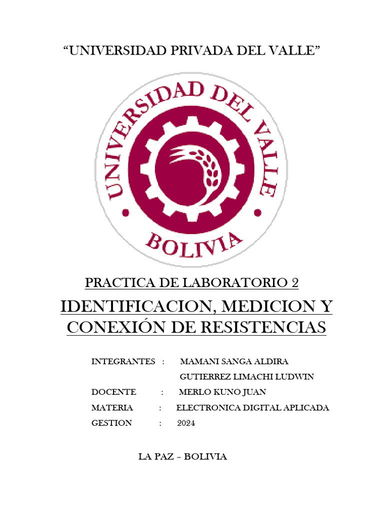 INFORME DE PRACTICA 2-1 | PDF