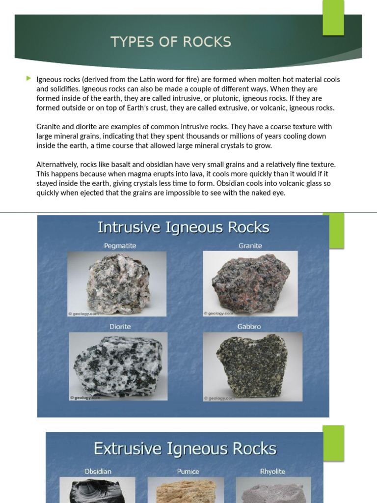 Rock Lesson 3 | PDF | Art | Science & Mathematics