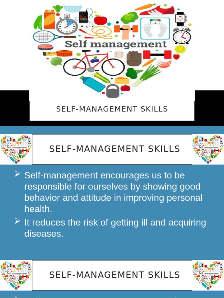 Self-Management Skills | PDF