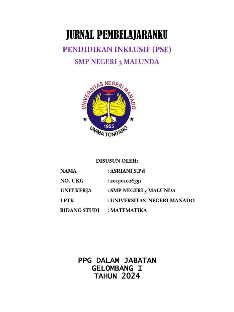 Jurnal Pembelajaranku | PDF