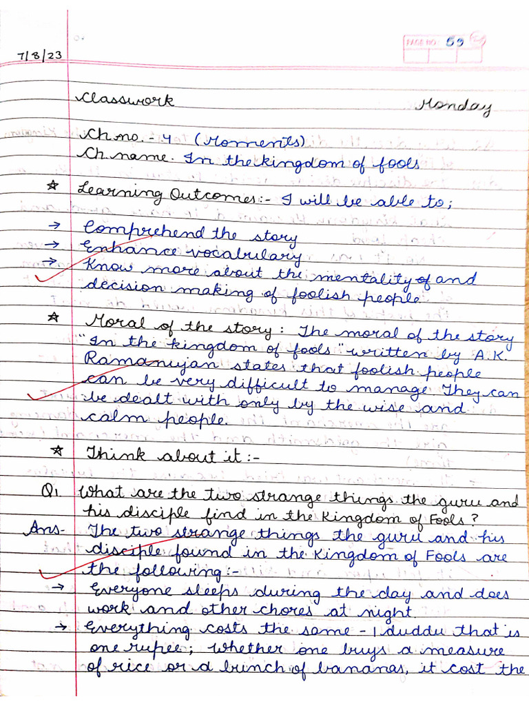 CL 9 TH CH in The Kingdom of Fools | PDF