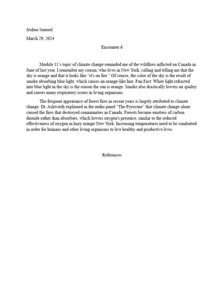 2024 POSC Encounter 6 | PDF