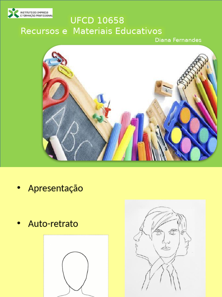 UFCD 10658 - Recursos e Materiais Educativos COMPLETO | PDF