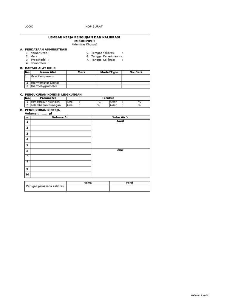 MIKROPIPET FIX - Mby | PDF | Errors And Residuals | Data Analysis