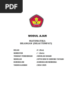 Modul Ajar Matematika - Nilai Tempat Bilangan - Fase B - Kelas 3 | PDF | Kajian Bahasa Asing