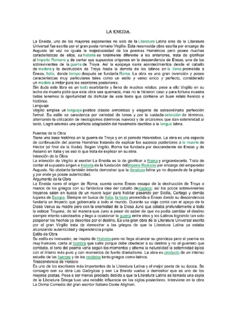 La Eneida 1 | PDF