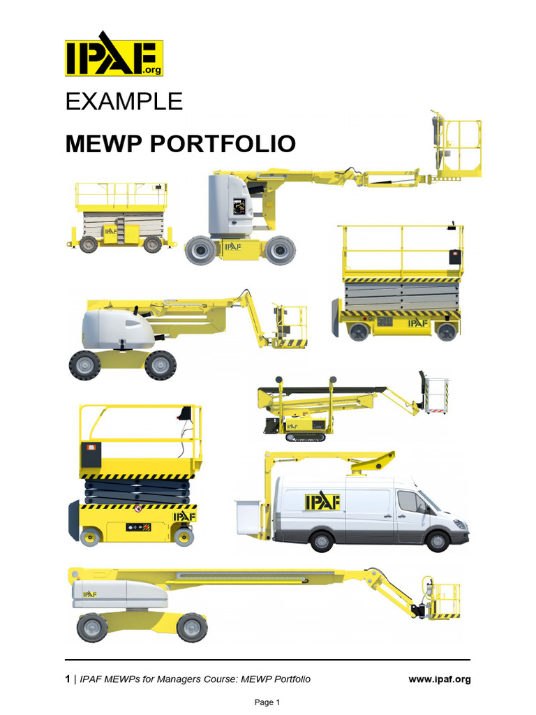 MEWPs 4 Managers Delegate Workbook | PDF | Legal Liability | Computers