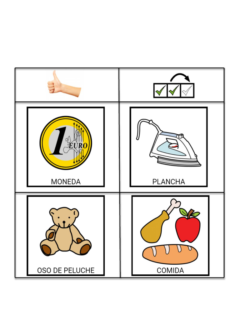 Plantilla Go Talk +4 +9 | PDF