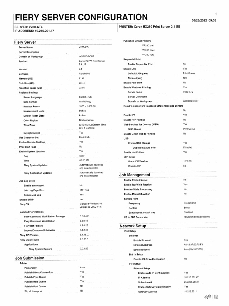 Fiery Config - 06232022124504 | PDF
