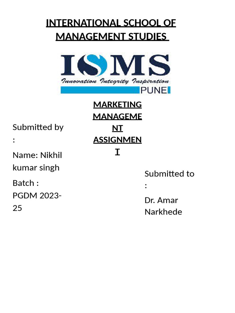 Nikhil Kumar Singh (TATA Motors) | PDF