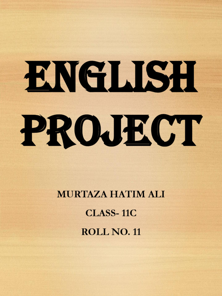 Eng Proj Murtaza | PDF