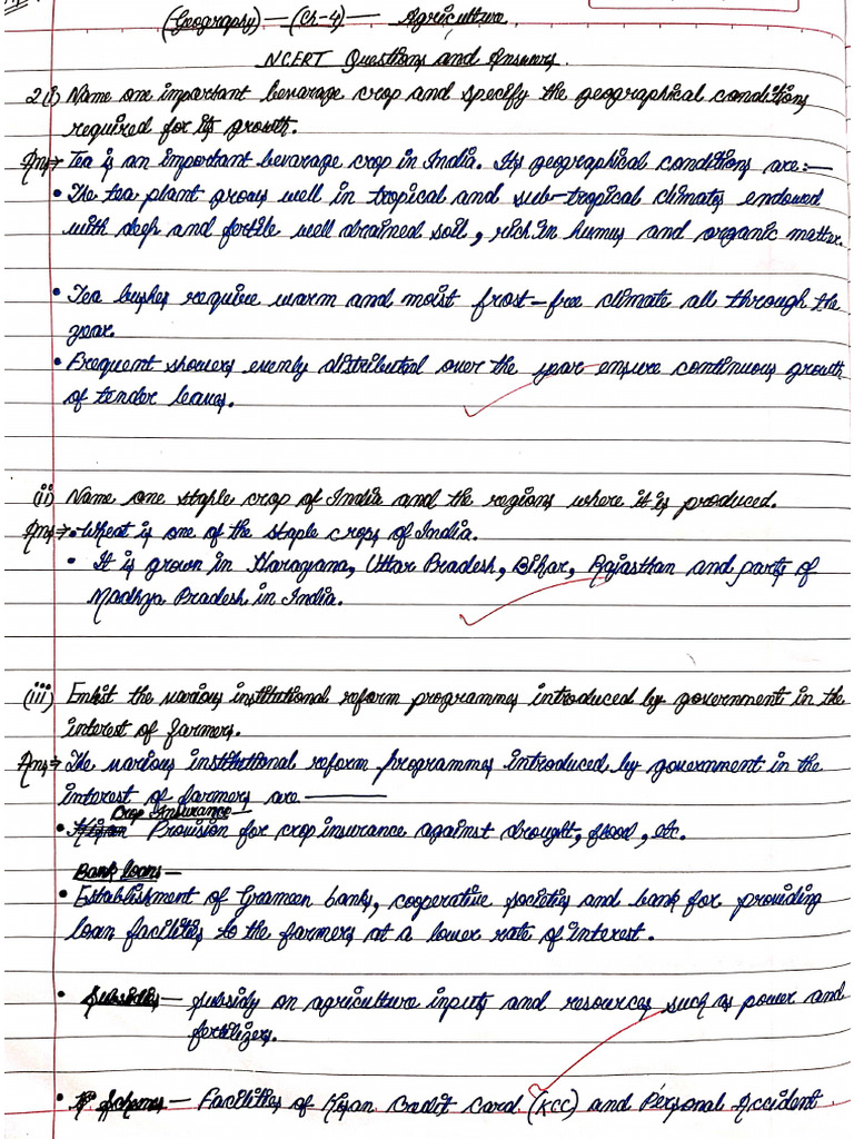 Agriculture Class 10 NCERT complete | PDF