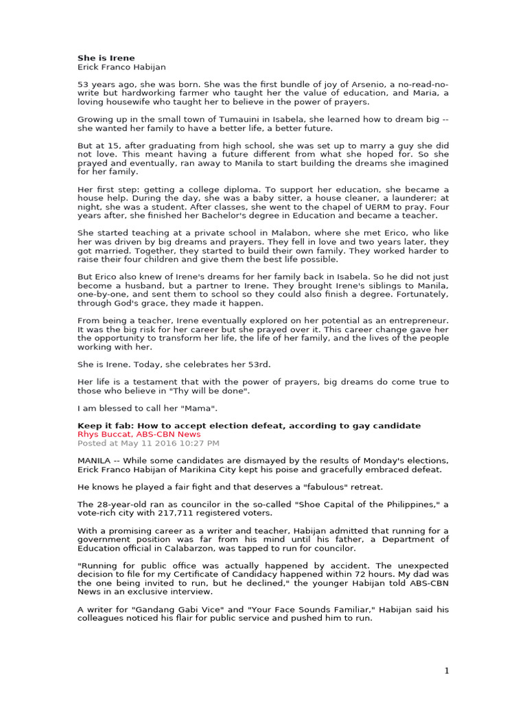 Feature Writing - Sample Articles | PDF