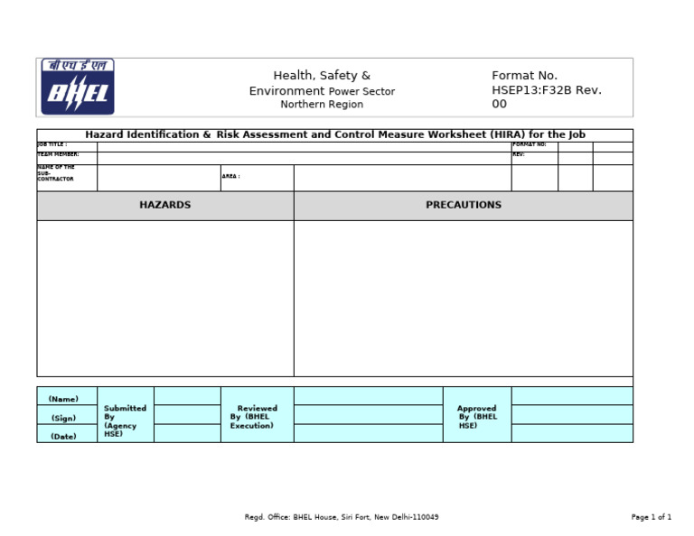 HSEP13_F32B_HIRA Format | PDF