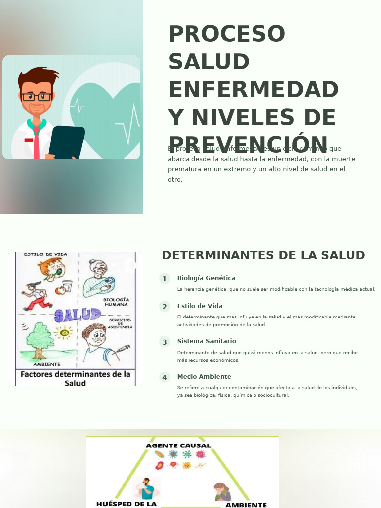 Proceso Salud Enfermedad y Niveles de Prevencion | PDF