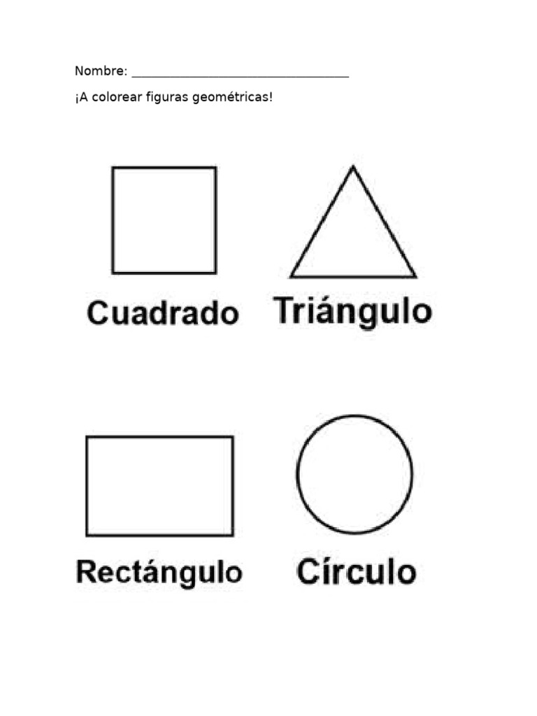 Actividad Figuras Geometricas | PDF