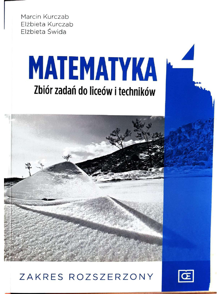 Matematyka 4 - ZbiÃ R Zadaå . Poziom Rozszerzony. Oficyna Edukacyjna ...